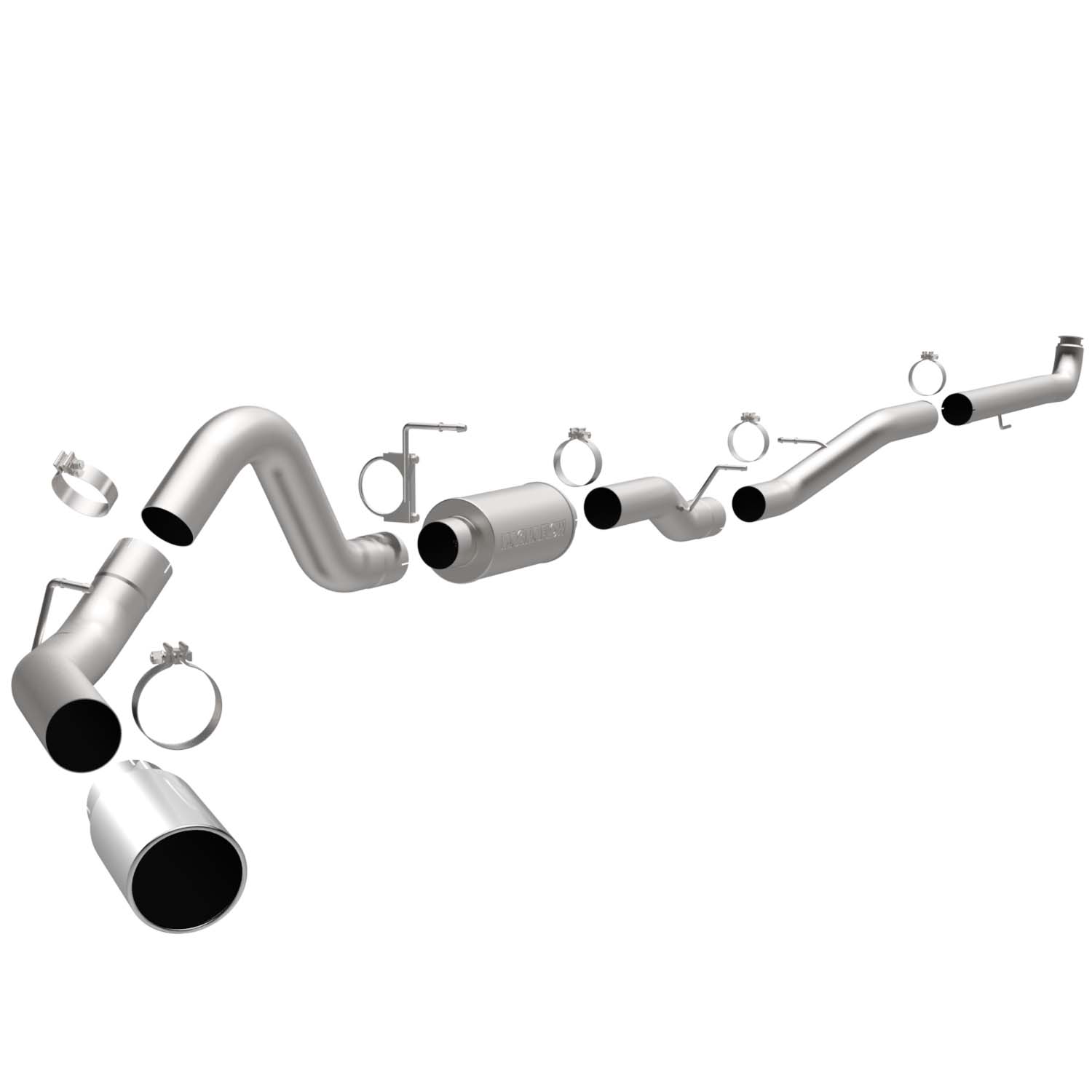 Magnaflow 16902 XL Performance 4 in. Turbo-Back | THMotorsports
