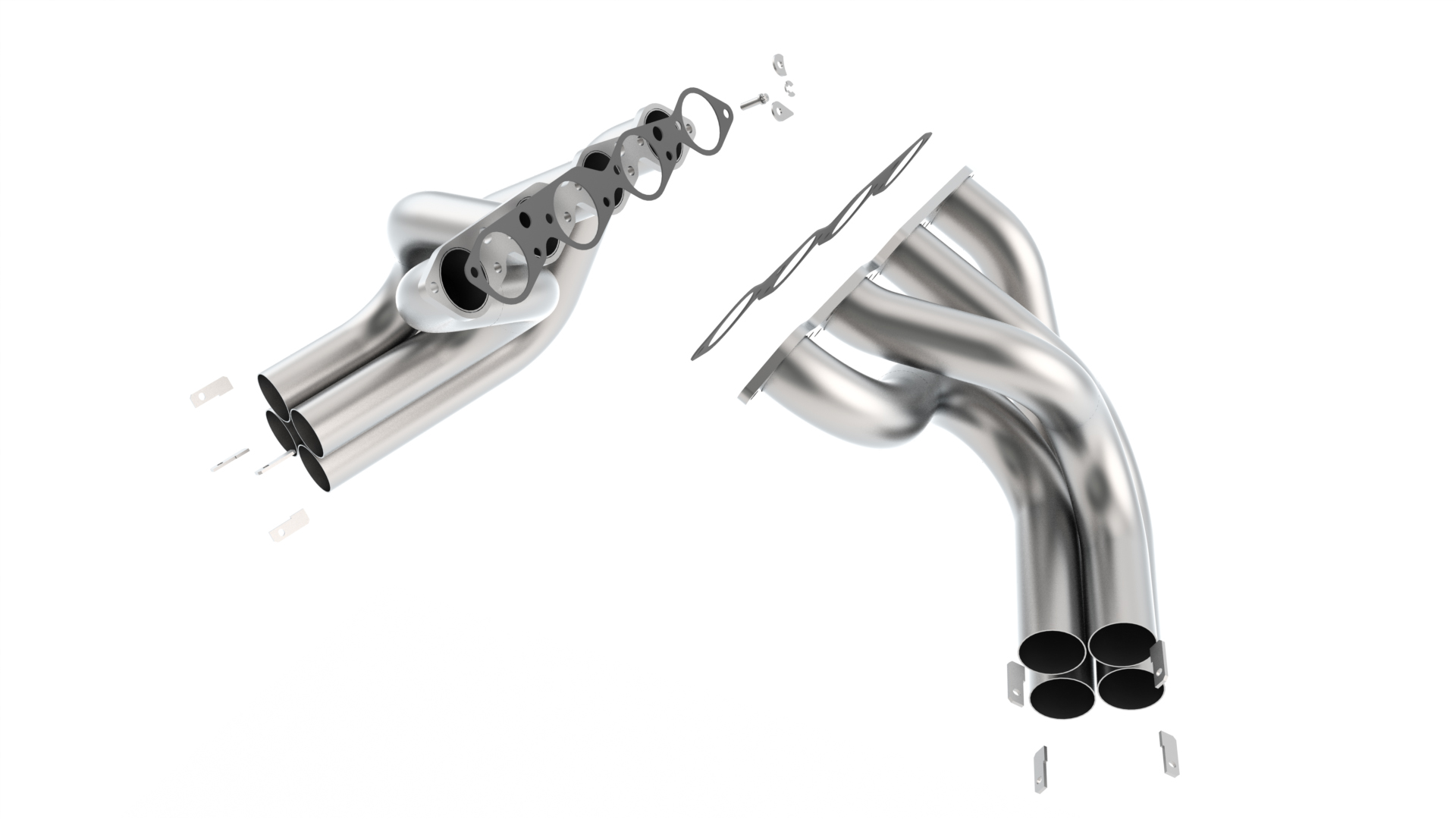 Borla 17233 XR-1 Stainless Racing Dragster Headers Downswept ...