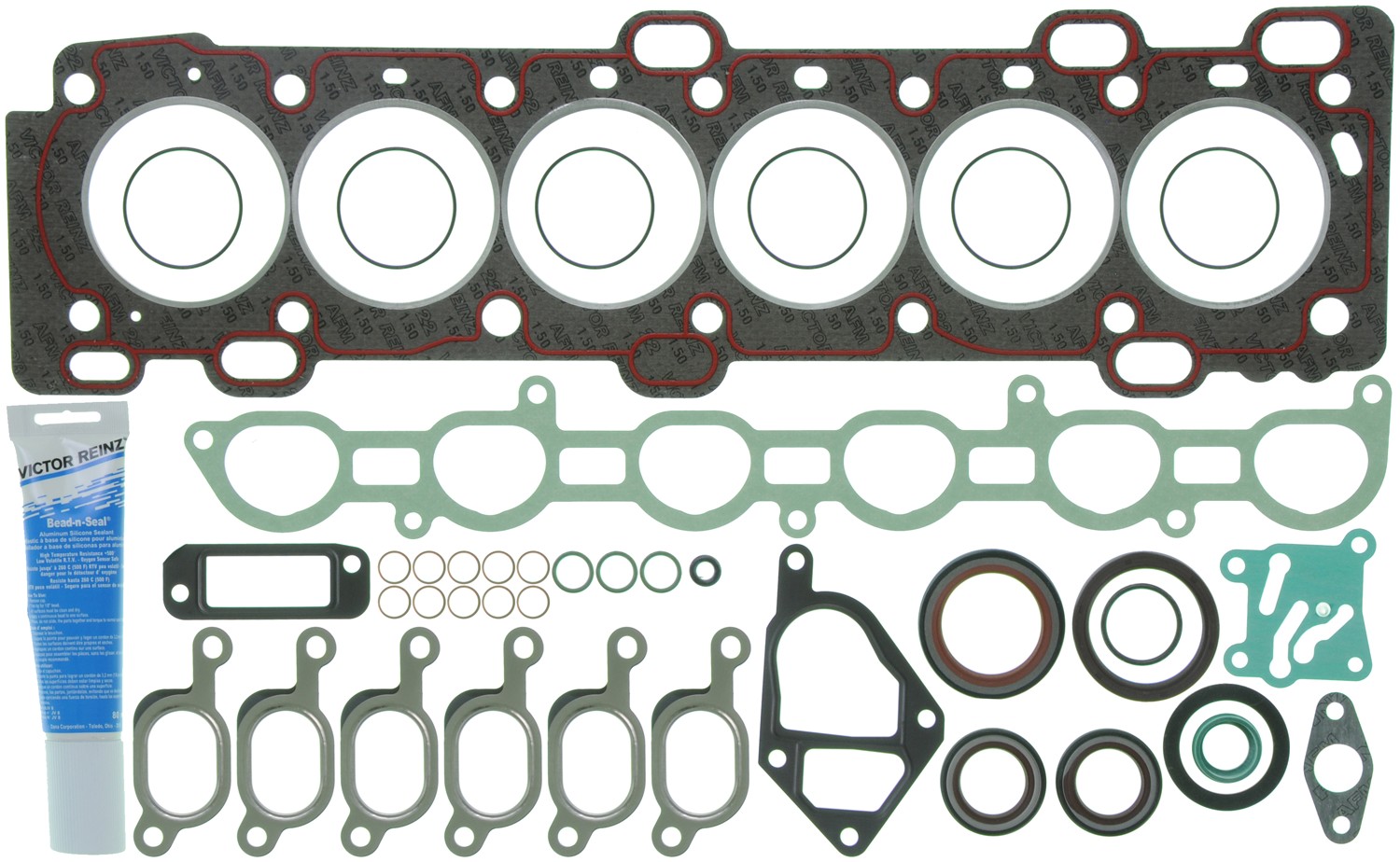 MAHLE HS54550 MAHLE Original HS54550 Engine Cylinder Head Gasket Set ...