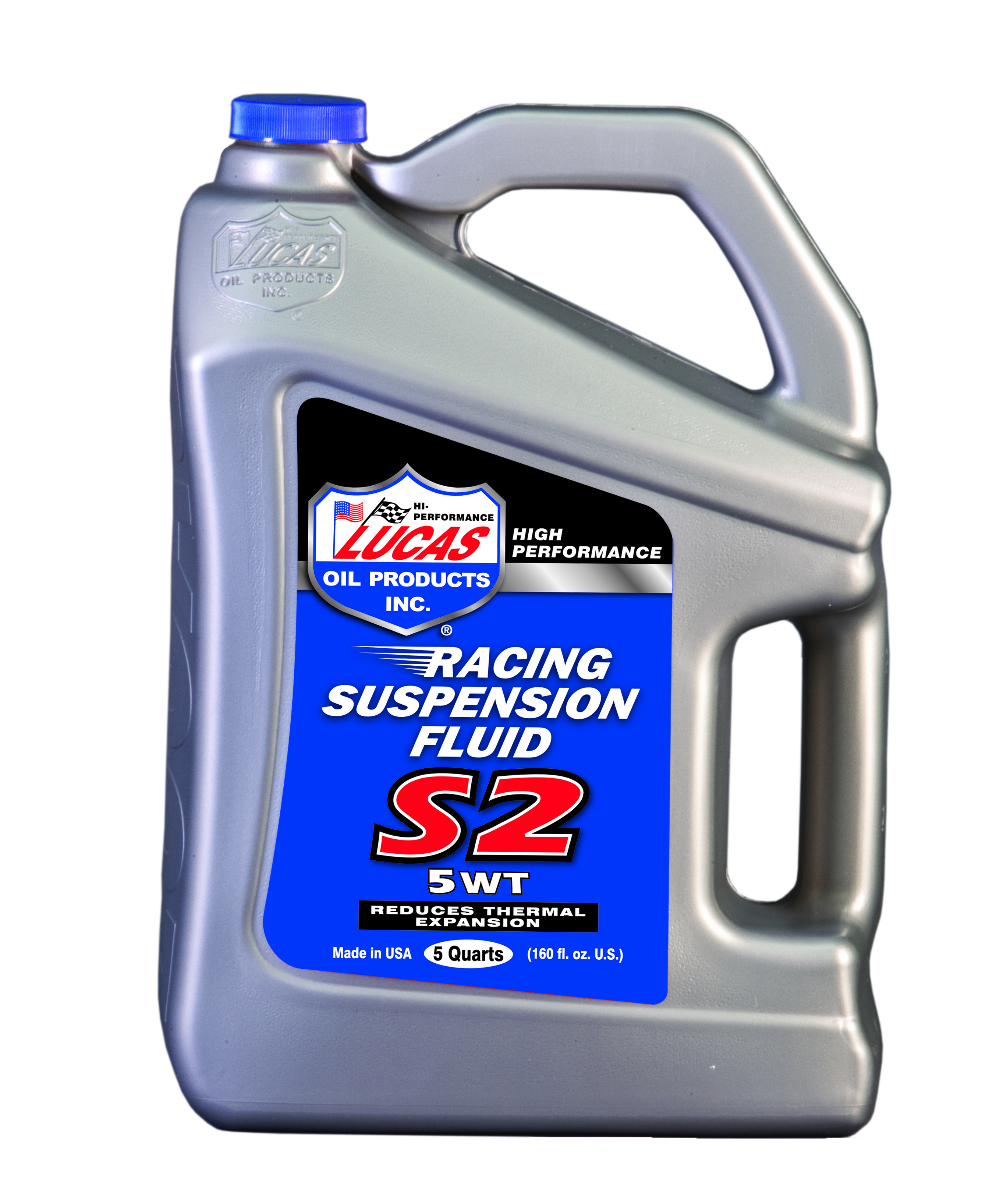 Lucas Oil 10552 Synthetic S2 Racing Suspension Fluid 5 Wt - 5 Quart ...