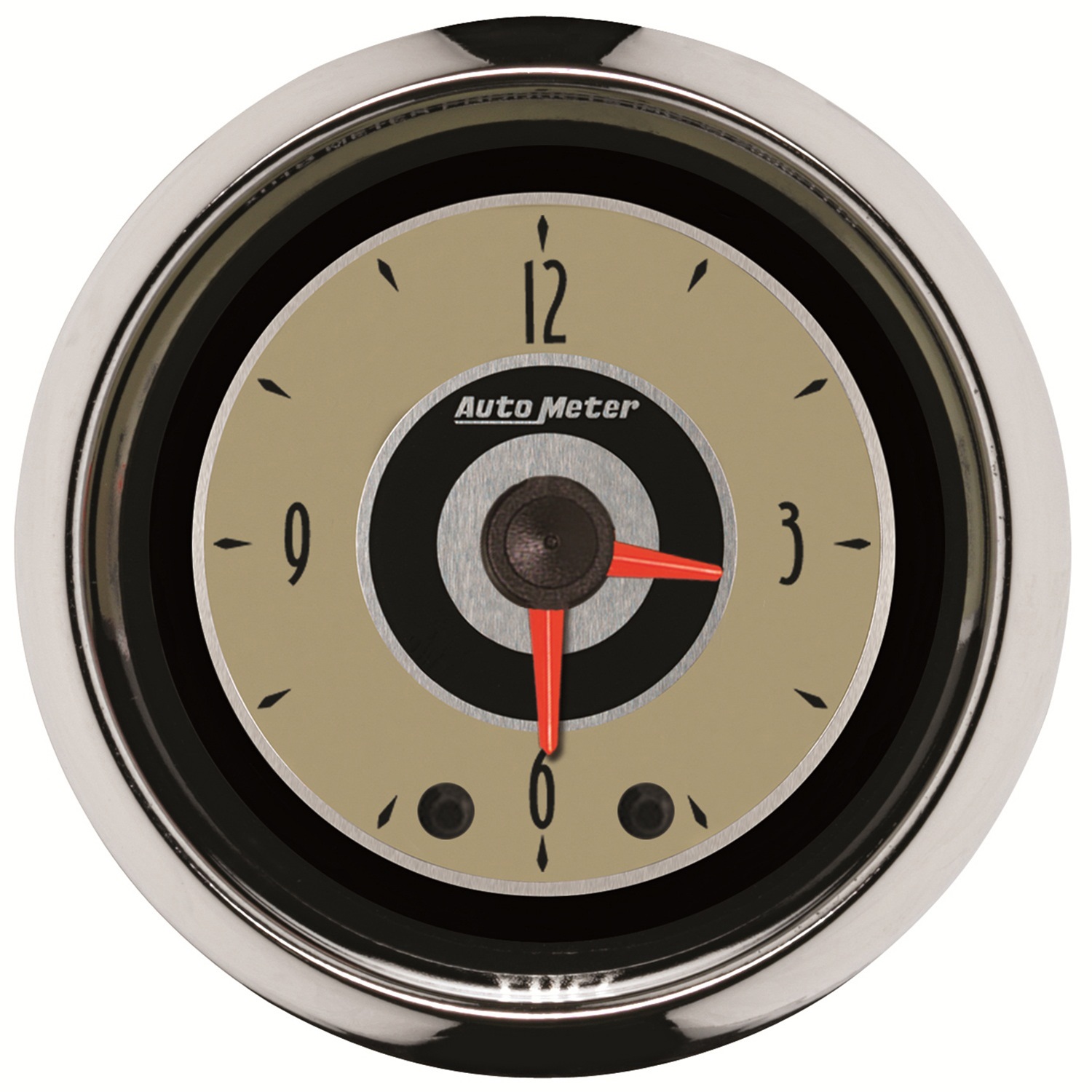 AutoMeter 1185 GAUGE; CLOCK; 2 1/16in.; 12HR; ANALOG; CRUISER ...