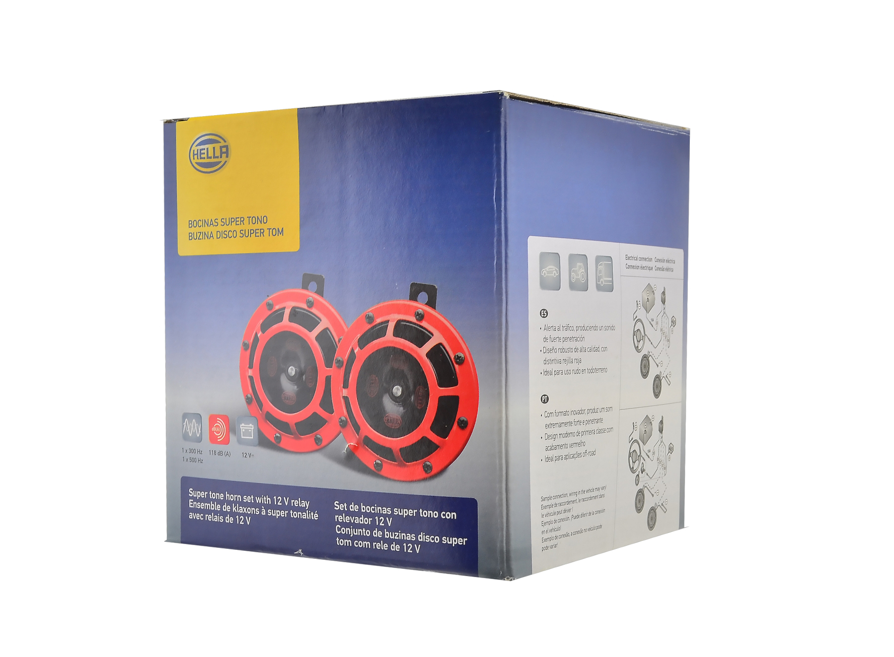 Hella 003399801 HORN KIT SUPERTONE | THMotorsports