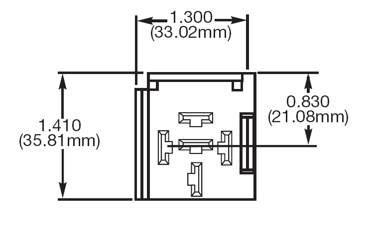Hella H84989017 Relay Connector | THMotorsports