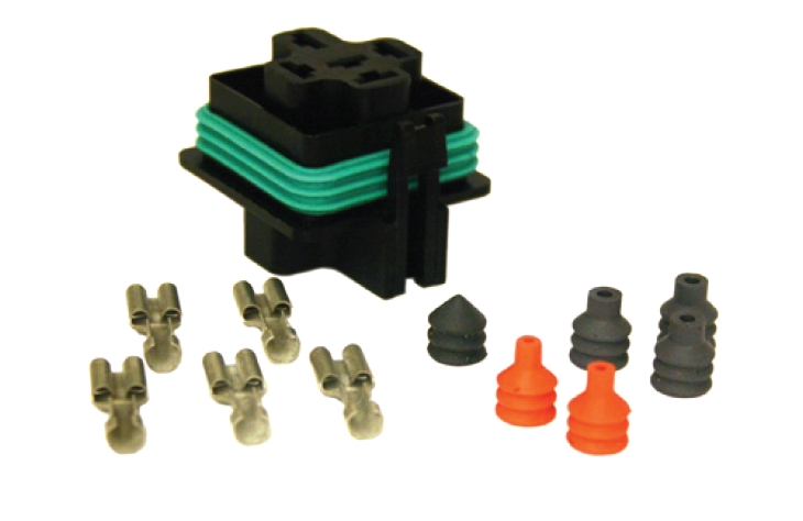 Hella H84709011 Relay Socket Mini 5 Term Harn(wp) Kit | THMotorsports
