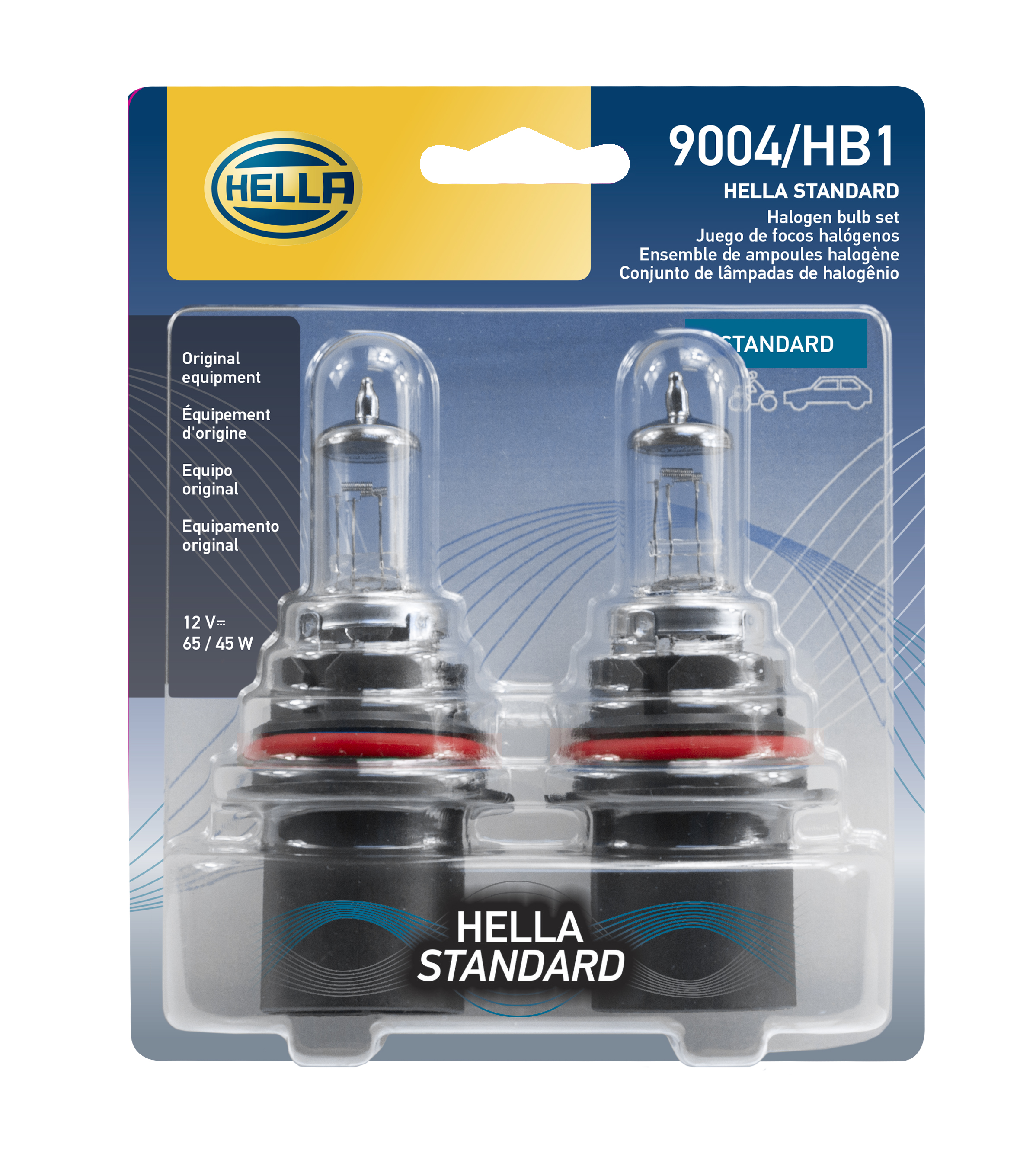 Hella 9004TB Bulb 9004/hb1 12v 65/45w P29t T4.6 (2) | THMotorsports