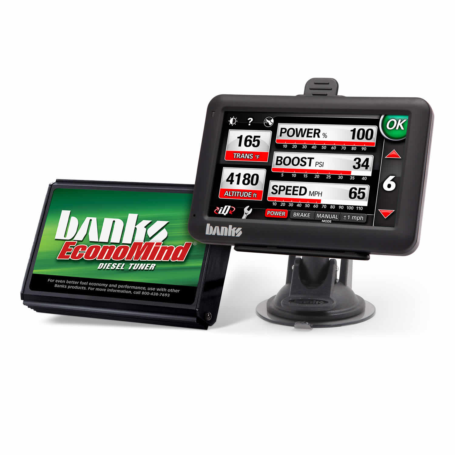 Banks Power 63926 Powereconomind Diesel Tuner | THMotorsports