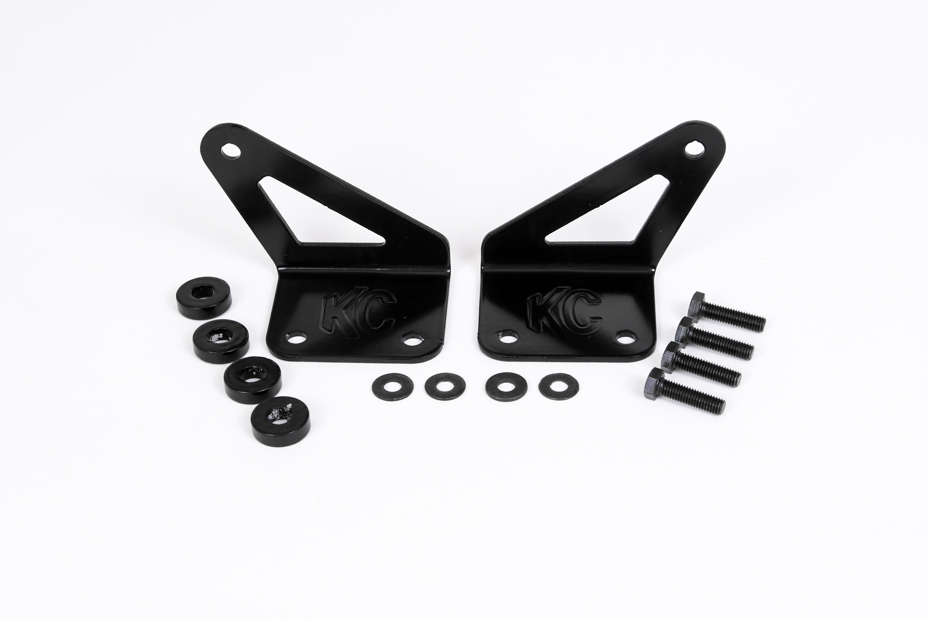 KC HiLiTES 7324 KC Bracket Mount Set 30in Hood 2007-2018 Jeep Wrangler ...