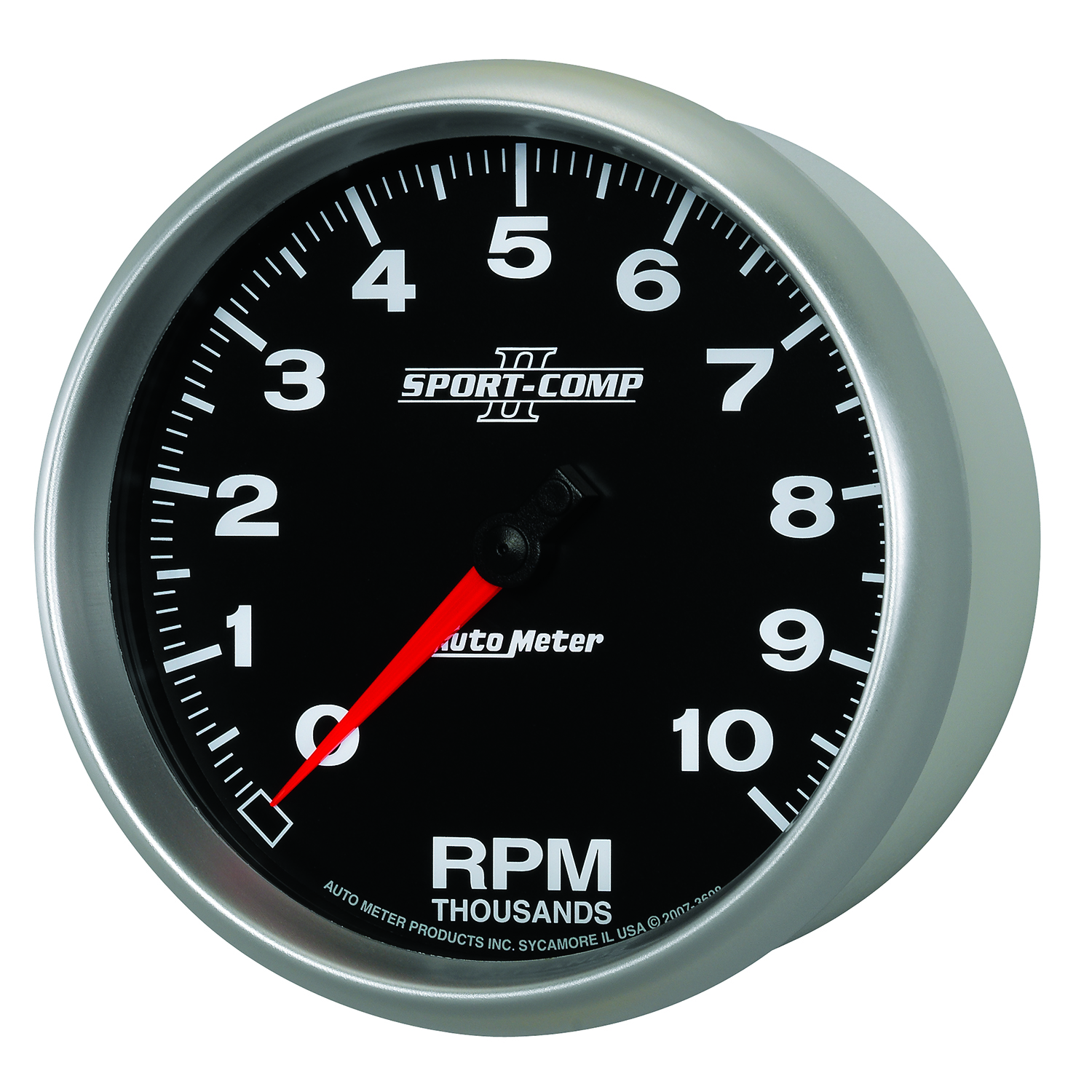Auto Meter 3698 5" In-Dash Tachometer, 0-10,000 Rpm, Sport-Comp Ii ...