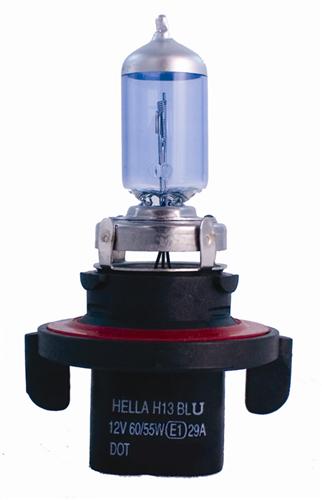 Hella H83135362 H13 Xenon High Performance Blue Bulb 60/55W | THMotorsports