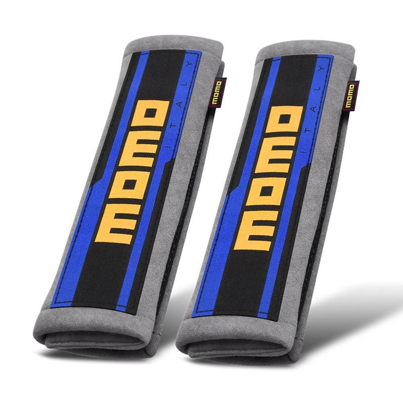 Momo R1742BLU Tuning Harness Pads - Cloth | THMotorsports