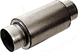 Dynatech 776-06352 Split-Flow Race Mufflers | THMotorsports